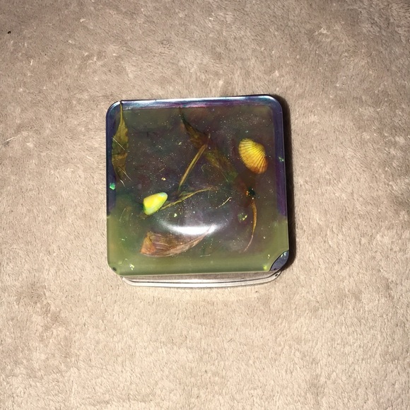 jfone8 | Office | Custom Epoxy Square Trinket Box With Shells Wishes ...